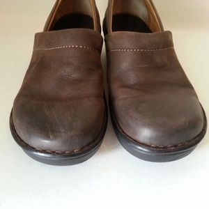 Born | Shoes | Born Slip On Brown Clogs 2 Heel Womens 8m | Poshmark